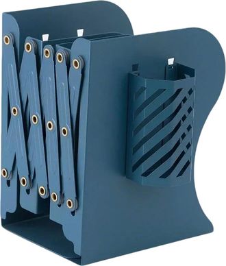 Generic Kleines Schreibtisch-Bücherregal - Erweiterbares Metall-Bücherregal, Kompakter Desktop-Organizer | Teleskop-Bücherregal Organizer Mit Integriertem Sti