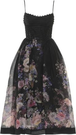 Zimmermann Femme, Robes, Noir, Taille: 38 FR Rebellion Midi Dress