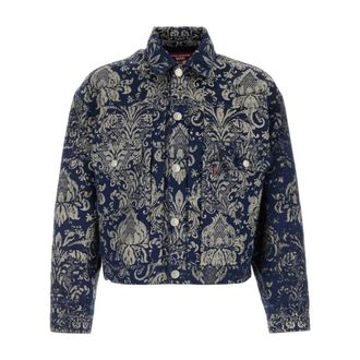 Junya Watanabe Damask Trucker Jacket - - Jackets - Herren - Mehrfarbig - L
