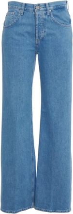 Dondup Femme, Jeans, Bleu, Taille: W30 Jacklyn Wide-leg Jeans