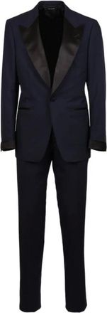 Tom Ford Homme, Costumes, Bleu, Taille: 2XL Single Breasted Suits