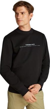 Calvin Klein Jeans Calvin Klein Minimal Logoj30J327119 Sweat-Shirt à Enfiler, CK Black, XXL Homme