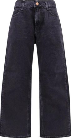 3x1 Aime Wide-leg Jeans - Femme - Jeans - Noir - Taille: W28