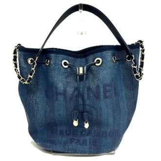 Chanel Pre-owned Stoff chanel-taschen - - Pre-owned - Damen - Blau - ONE SIZE