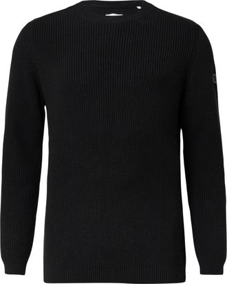s.Oliver Strukturierter Baumwoll-Pullover mit Label-Patch