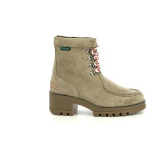 Kickers Femme, Chaussures, Beige, Taille: 36 EU Kick Halabi Bottes à lacets