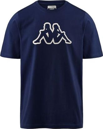 Kappa T-SHIRT MANICHE CORTE UOMO BLU