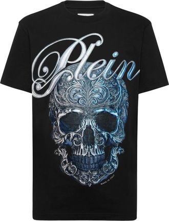 Philipp Plein Homme, Tops, Noir, Taille: XL T-Chemises