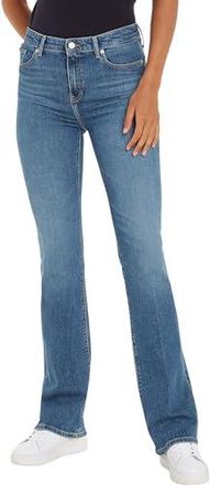 Tommy Hilfiger Bootcut RW WW0WW40619 Pantalons en Jean, Denim (Mel), 28W / 30L Femme