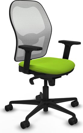 Piqueras y Crespo Jorquera 8-Stunden-Schreibtischstuhl mit 2D-Armen, h&ouml;henverstellbare Lendenwirbelst&uuml;tze, ausgestattet mit 5 Positionen und injiziertem Schaumstoff, We