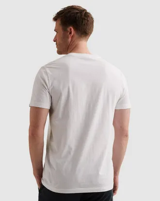 PME Legend T-Shirt Short sleeve r-neck single jersey fotoprint mit Logo Print