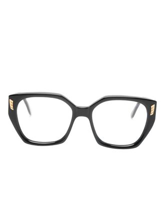 Family Affair lunettes de vue Margare &agrave; monture papillon - Noir