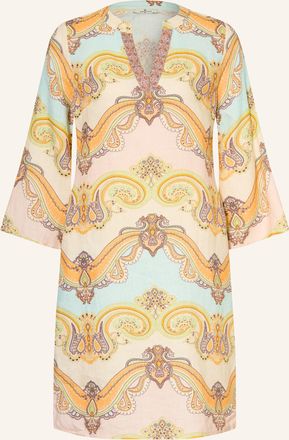 Angoor Angoor Leinenkleid Mit 3/4-Arm orange