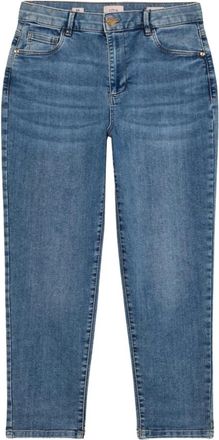 Oltre Femme, Jeans, Bleu, Taille: 46 FR Boyslim Jeans