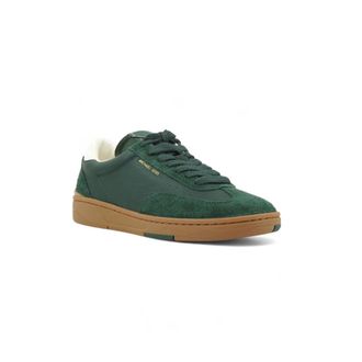 Michael Kors Schn&uuml;rung Leder- und Wildleder Sneakers - - Shoes - Herren - Gr&uuml;n - 44 1/2 EU