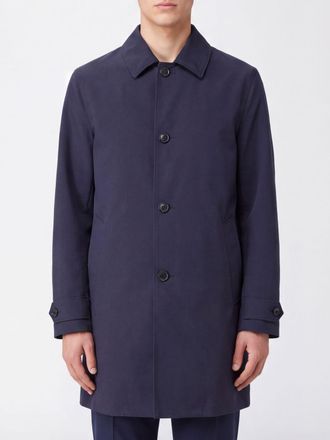 Aspesi Einreihiger, knielanger Trenchcoat aus Funktionsstoff mit klassischem Kragen