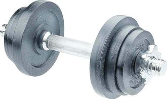 Sport 2000 Kurzhantel-Set ca. 10 kg,schwarz-SI - St&uuml;ck