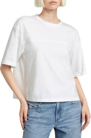 G-Star G-Star Femme Top Horizontal Seam Loose, Blanc (white D26134-336-110), XXS