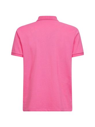 Polo Ralph Lauren Mens Polo Shirt Baja Pink Fuchsia Cotton T-shirts And Polos