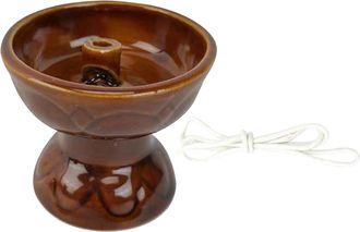 NUOBESTY Petroleumlampe Keramik &Ouml;llicht &Ouml;llampe Mit Docht Winddicht F&uuml;r Wohnzimmer Schlafzimmer Dekoration