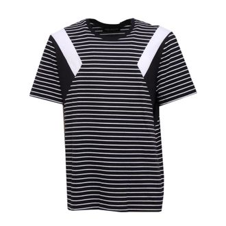 Neil Barrett Pbjt181B Maglia Slim Fit - - Tops - Herren - Blau - XL