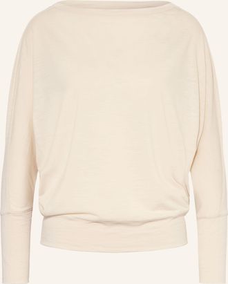 super.natural Funktionsshirt Kula Mit Merinowolle beige