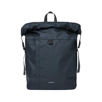 Sandqvist Konrad Rolltop Rucksack - - Bags - Damen - Blau - ONE SIZE