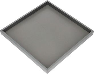 Giftcompany Neo Tablett quadratisch grau 32cm
