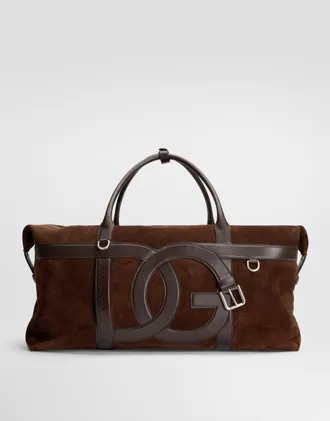 Dolce & Gabbana Dg Belt Travel Bag In Split Leather - Mann Reisetaschen Multicolor Onesize
