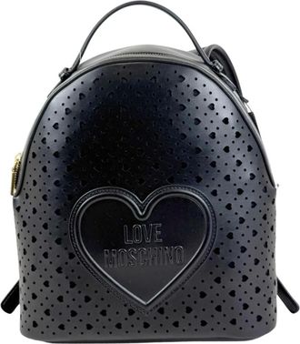 Love Moschino Femme, Sacs, Noir, Taille: ONE Size Traforato Zaino