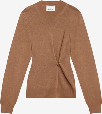 Isabel Marant Pull Cosima - Femme - Camel - Taille 34 - Isabel Marant