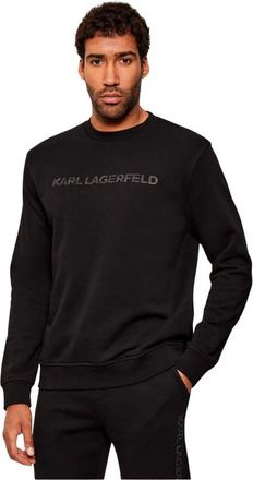 Karl Lagerfeld Homme, Sweatshirts et sweats &agrave; capuche, Noir, Taille: 2XL Sweat ML coton