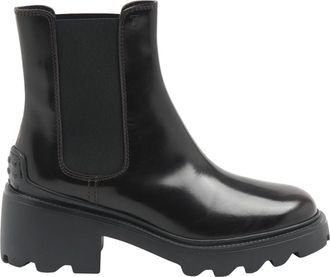 Hogan Femme, Chaussures, Noir, Taille: 39 EU Chelsea Bottes