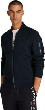 Tommy Hilfiger Bomber Homme Essential avec Fermeture &Eacute;clair, Bleu (Desert Sky), XL