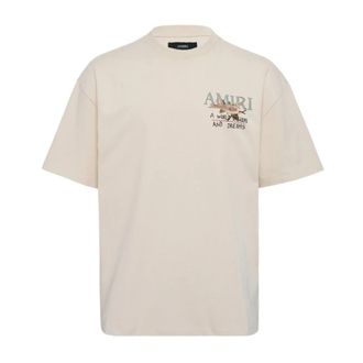 Amiri Hope And Dreams Oversized Tee - - Tops - Herren - Wei&szlig; - L