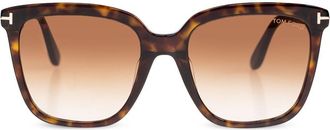 Tom Ford Eyewear Sonnenbrille mit T-Scharnier - Braun