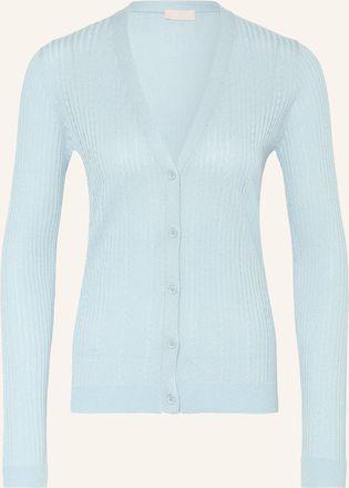 Liu Jo Liu Jo Strickjacke Mit Glitzergarn blau