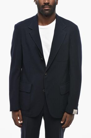 Corneliani Ungef&uuml;tterter Blazer SPORTSWEAR aus Wollmischung Corneliani