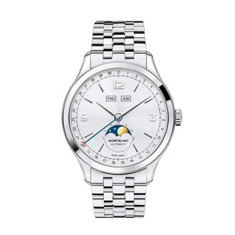 Montblanc Montblanc, Homme, Accessoires, Gris, Taille: ONE Size Heritage Chronometrie Quantieme Complet