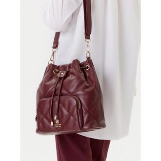 Beverly Hills Polo Club Handtasche Beverly Hills Polo Club CEO-BHPC-C-011-08 Dunkelrot