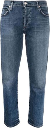 Citizens Of Humanity Emerson Jeans Coupe Courte Ajust&eacute;e - Femme - Jeans - Bleu - Taille: W29