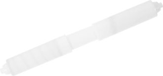 DOITOOL Toilettenpapierhalter Ersatzrolle Federbelasteter Wiederverwendbarer Kunststoff Wc rollenhalter mit Verstellbarer Spiralfeder Langlebiger Papierrollen