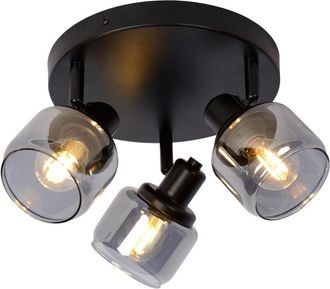 Lucide Bjorn - Deckenstrahler - ø 38 cm - 3xE14 - Schwarz - Lucide