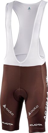 Odlo Mens AG2R Replica Shorts with Suspenders Braun braun M