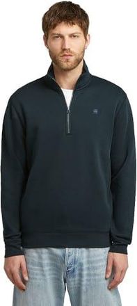 G-Star Premium Core Half Zip R SW Ls Sweater, Bleu (Salute D26459-c235-c742), L Homme