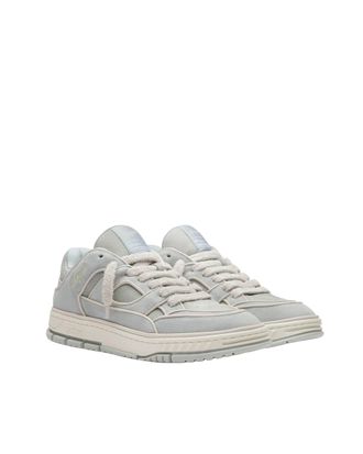 Axel Arigato Mens Sneakers Area Lo Taupe-Dark Gum Upper: Leather Trainers Taupe/dark