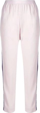Zadig&Voltaire Femme, Pantalons, Rose, Taille: 36 FR High-Waisted Logo Tape Pantalons