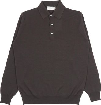 FILIPPO DE LAURENTIIS Homme, Tops, Brun, Taille: M Pl1Mlpar Rm16R Polo