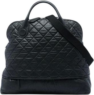 Chanel Sac cabas de voyage Pre-owned - Femme - Pre-owned - Noir - Taille: ONE Size