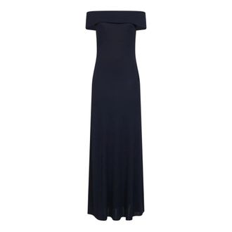 Alaia Off-the-shoulder Stretch-Jersey Maxikleid - - Dresses - Damen - Schwarzk - M